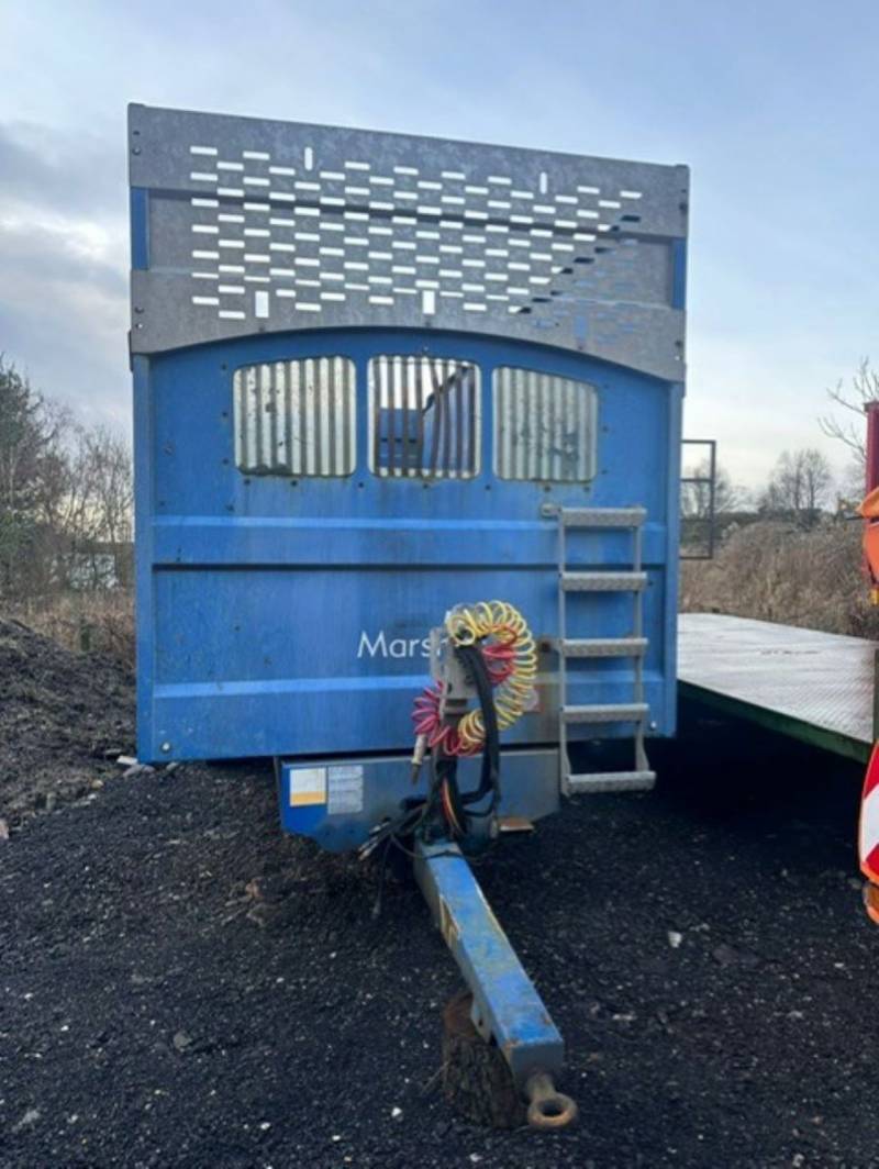 16 tonne Marshall mono trailer (140) for Sale | Marshall's Farm Machinery